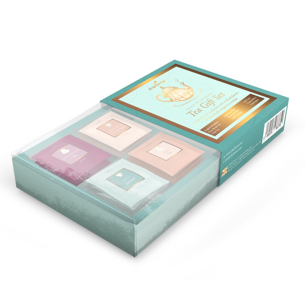 Truly Traditional Tea Gift Set – 80 Teabags – Charbrew Tea