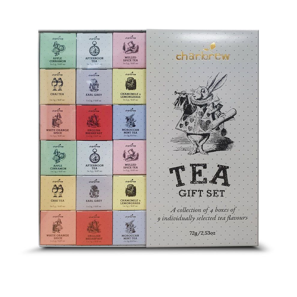 Alice In Wonderland Assortment Tea Box Gift Set - 36 Teabags – Charbrew Tea