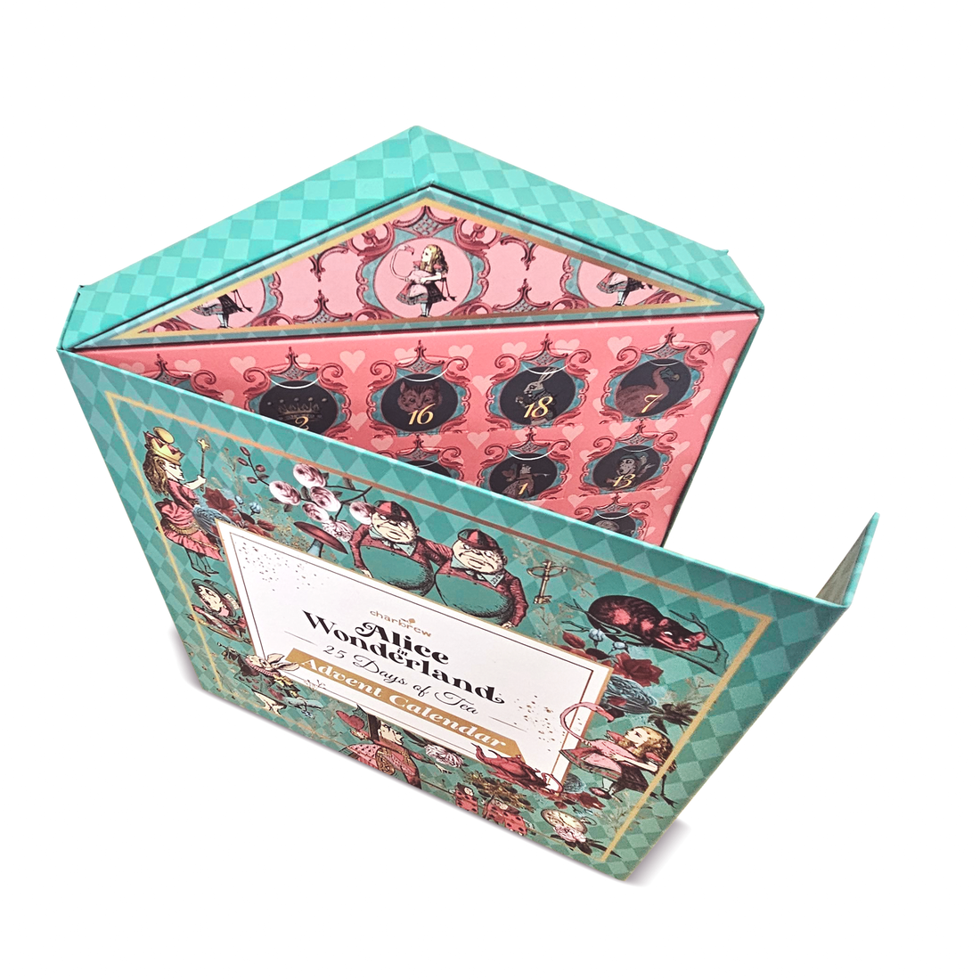 25 Days Of Alice In Wonderland Advent Calendar - 25 Teabags – Charbrew Tea