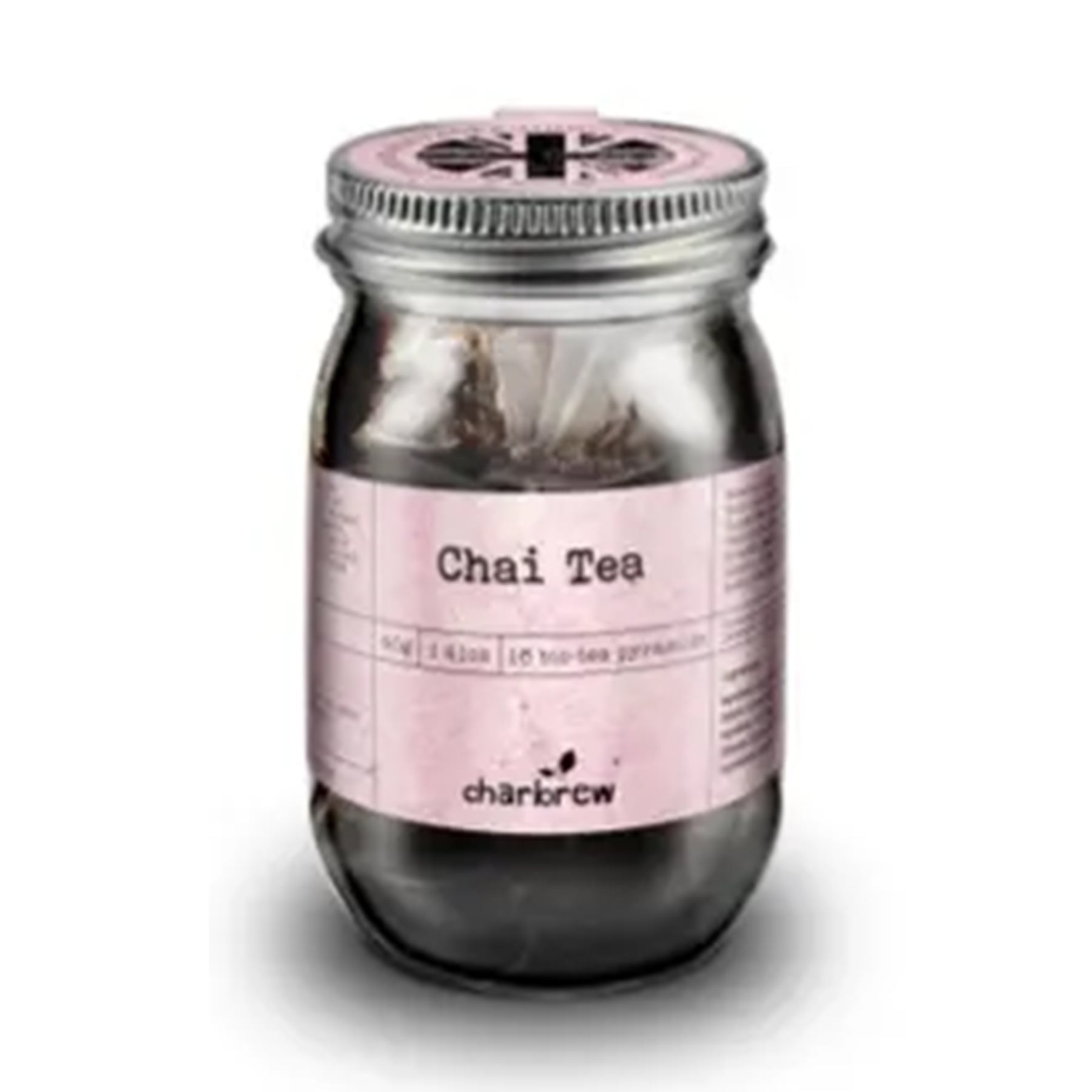 Mason Jar Tea | Resealable & Biodegradable Tea Pyramids – Charbrew Tea