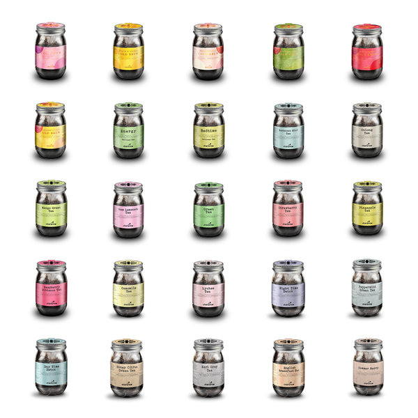 x8 Mix & Match Mason Jar Tea | Bundle Savings – Charbrew Tea